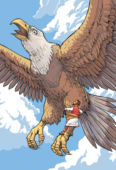 Sindbad Oiseau Roc | Martin Maniez illustrations