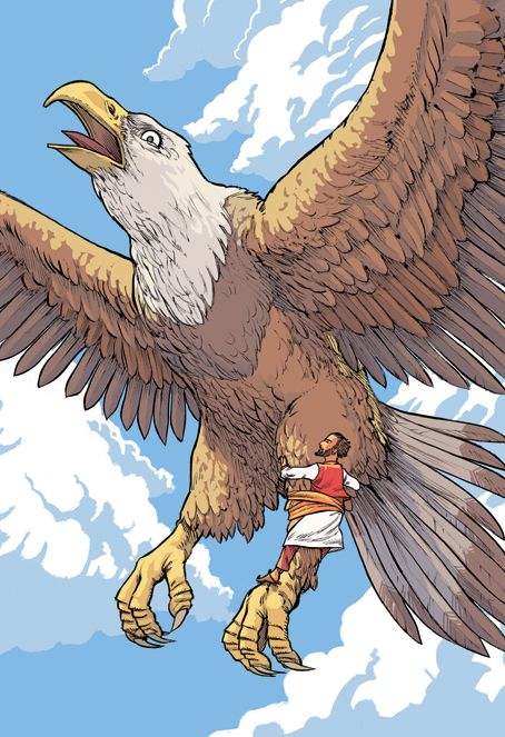 Sindbad Oiseau Roc | Martin Maniez illustrations